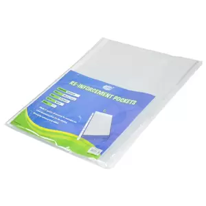 FIS Re Inforcement Pockets, 100 Sheets, A4 Size, Thickness 0.045mm ...