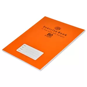 FIS Exercise Book, Pack of 12, Size:16.5 X 21 cm, 80 Pages 4 Line with ...